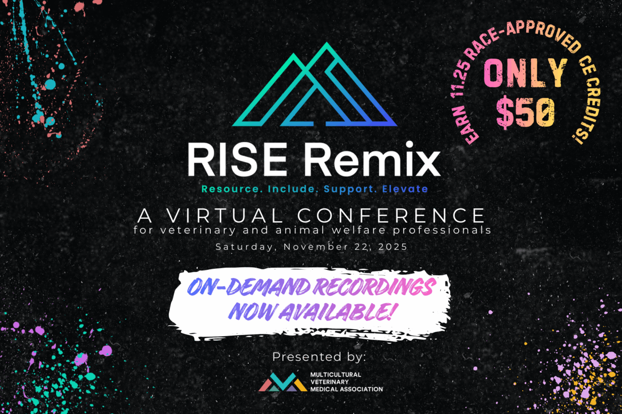 RISE Remix 2025 | Multicultural Veterinary Medical Association